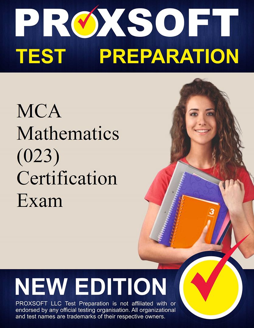 Approved [MCA Mathematics (023)] Expert - Exam Mastery Program - Proxsoft