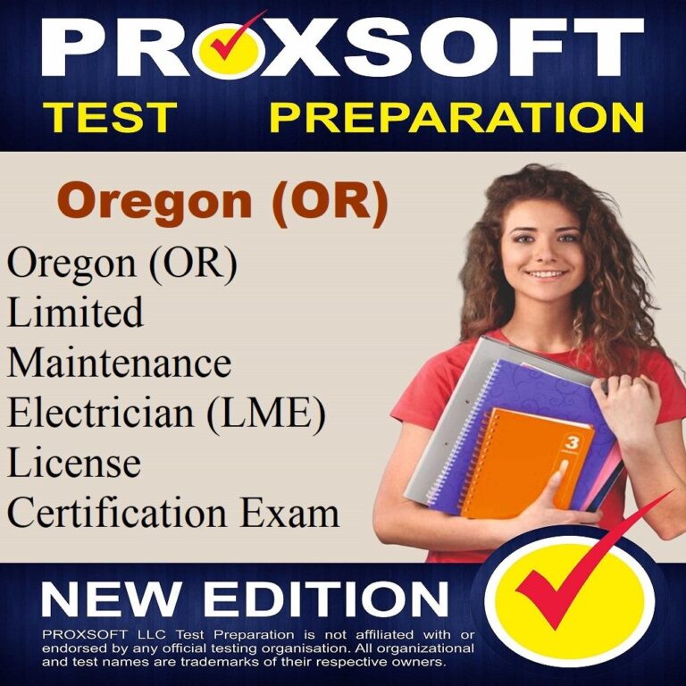 Approved [Oregon (OR) Limited Maintenance Electrician (LME)] Expert ...